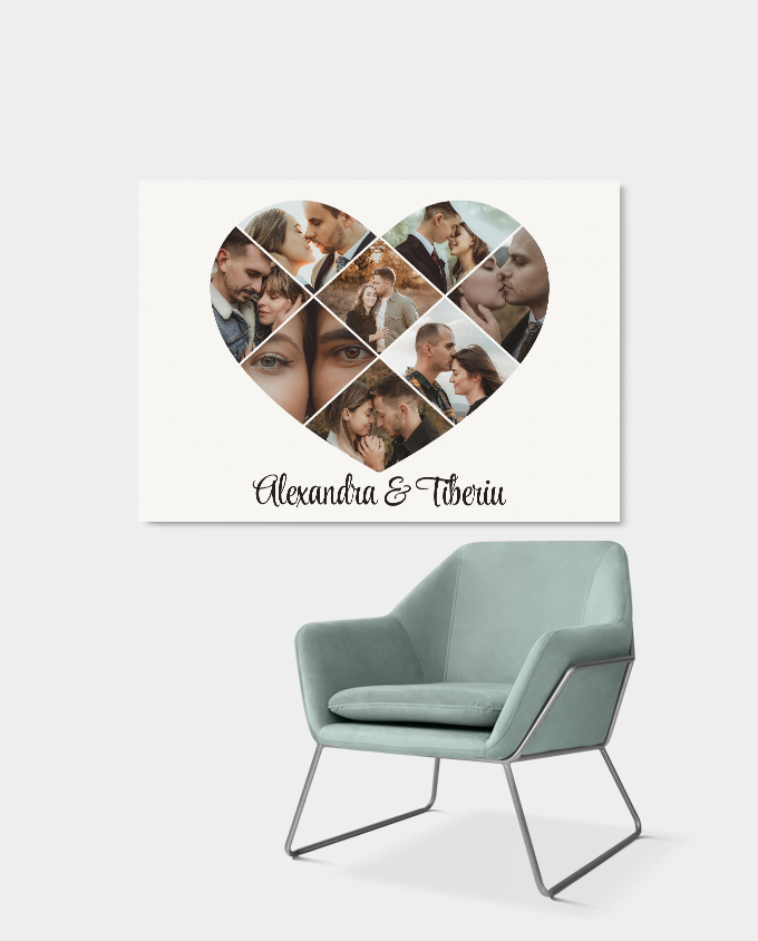 Canvas – 8 poze – Nume - Moco Print